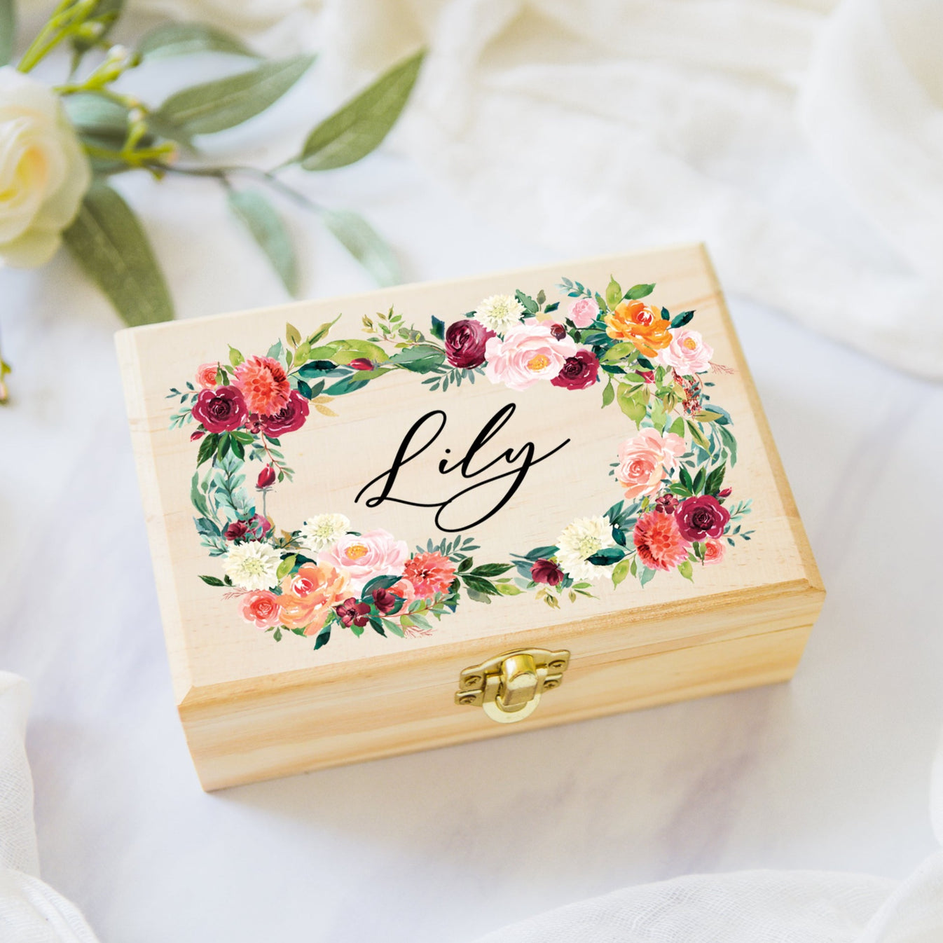Flower Jewelry Gift Box – Z Create Design